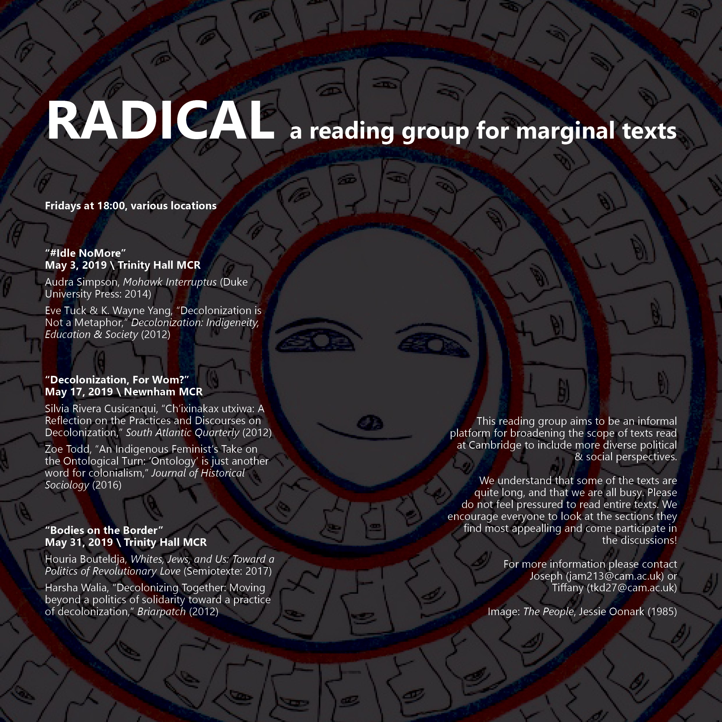 Radical Reading Group – Decolonise Sociology @ Cambridge